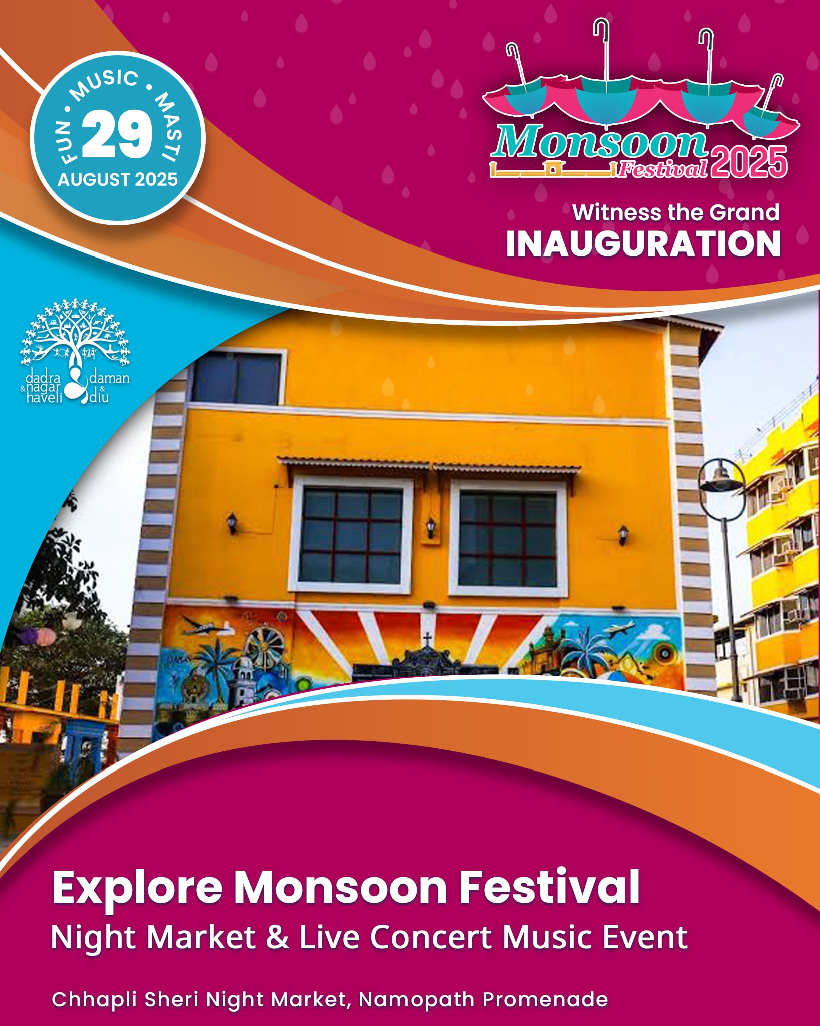 DNH & DD 2024 Monsoon Festival Highlights | Event Glimpses & Moments